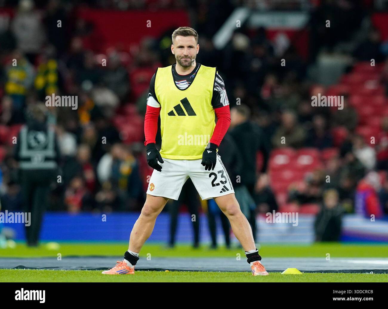 Manchester, England, 30th December 2025. Luke Shaw of Manchester United ...