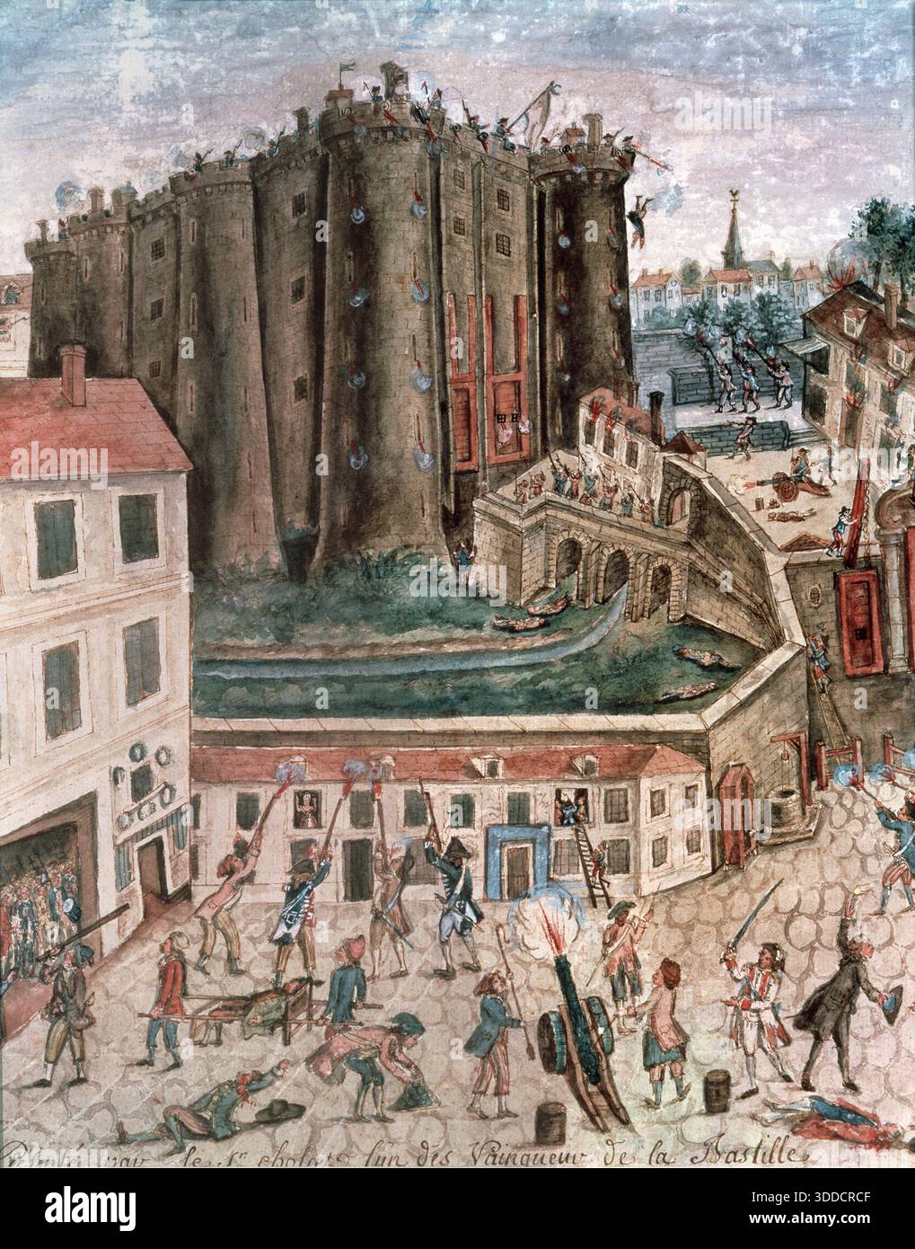 Storming the bastille painting hi-res stock photography and images - Alamy
