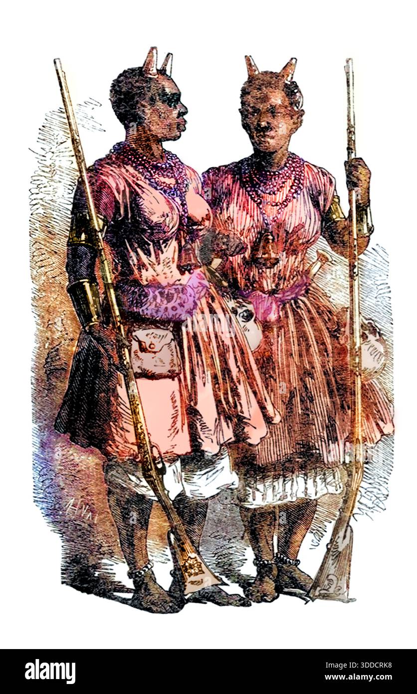 Amazon warriors africa hi-res stock photography and images - Alamy