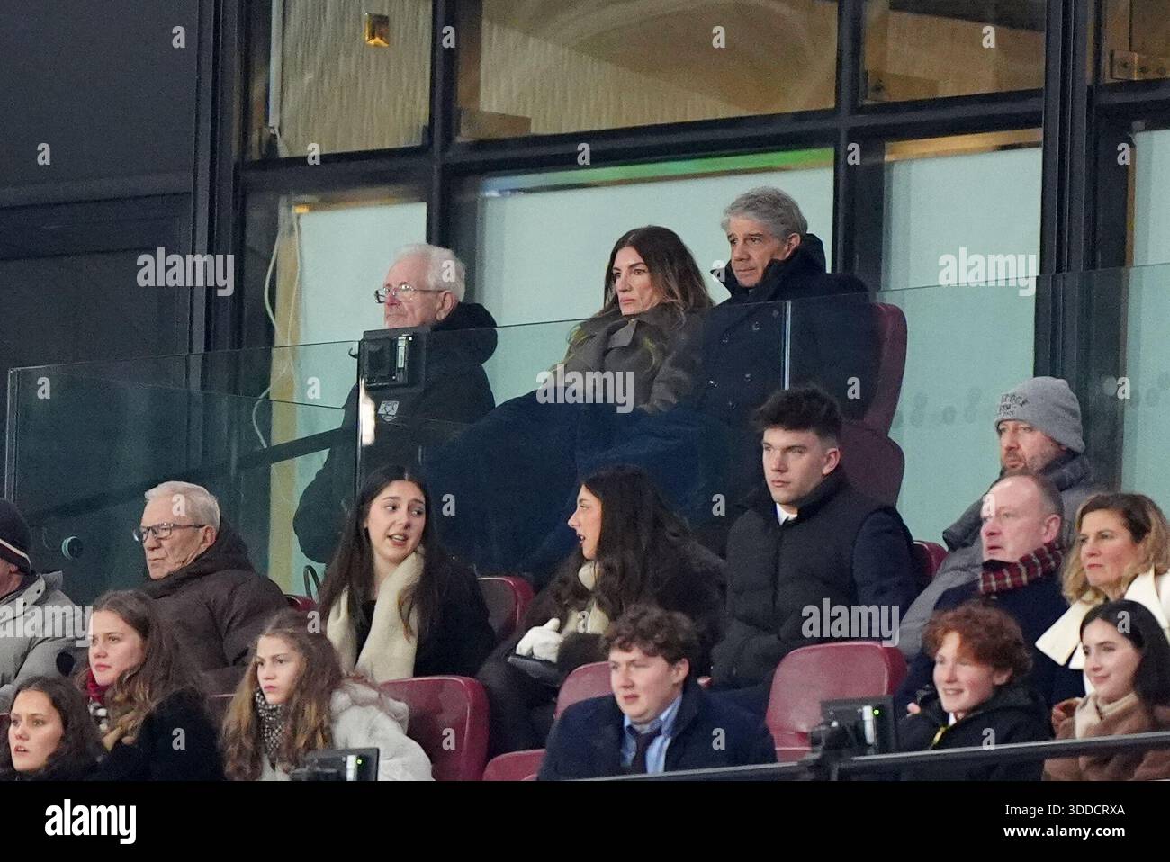 West Ham United owner Karren Brady during the Premier League match at ...