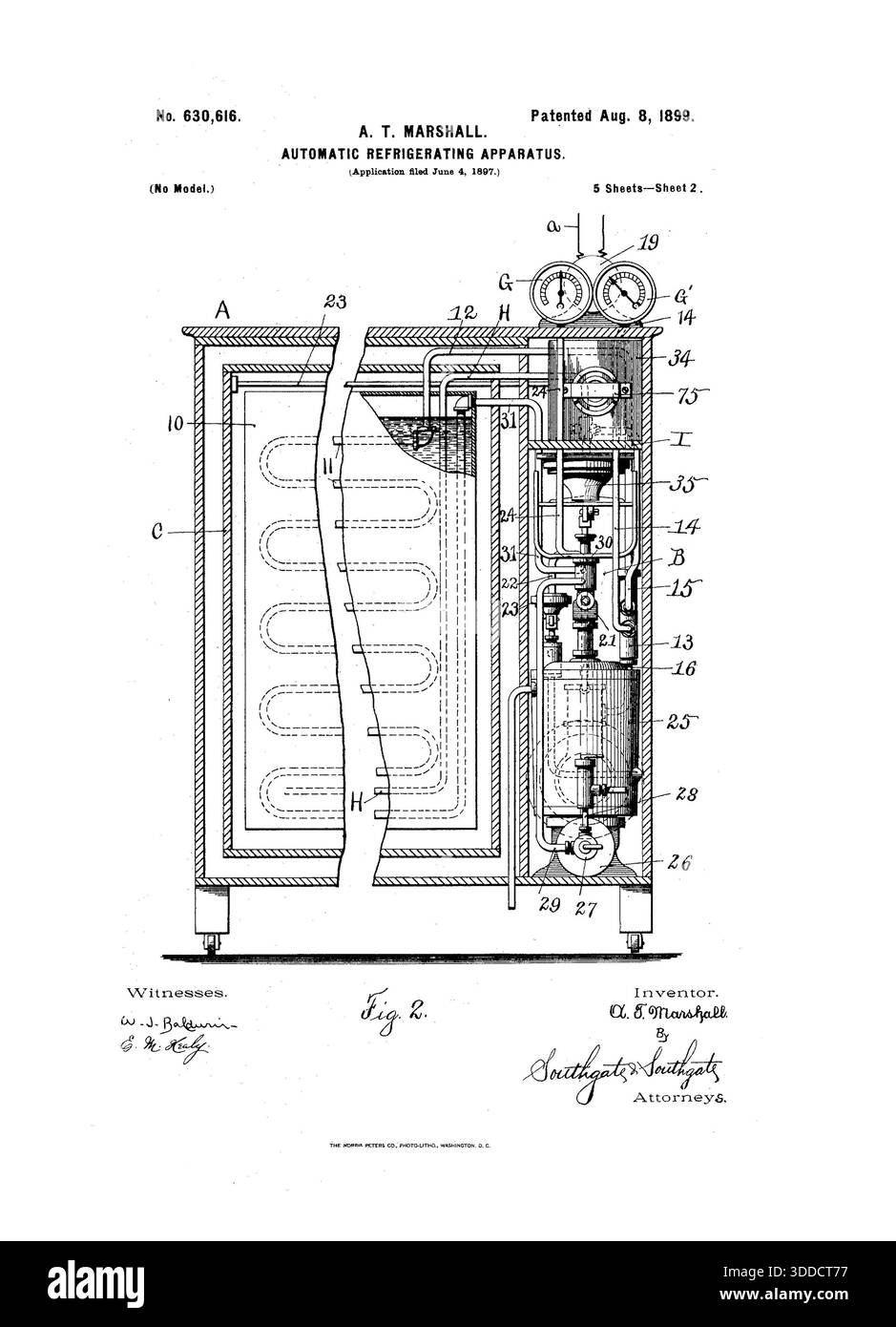 1897 patent Cut Out Stock Images & Pictures - Alamy