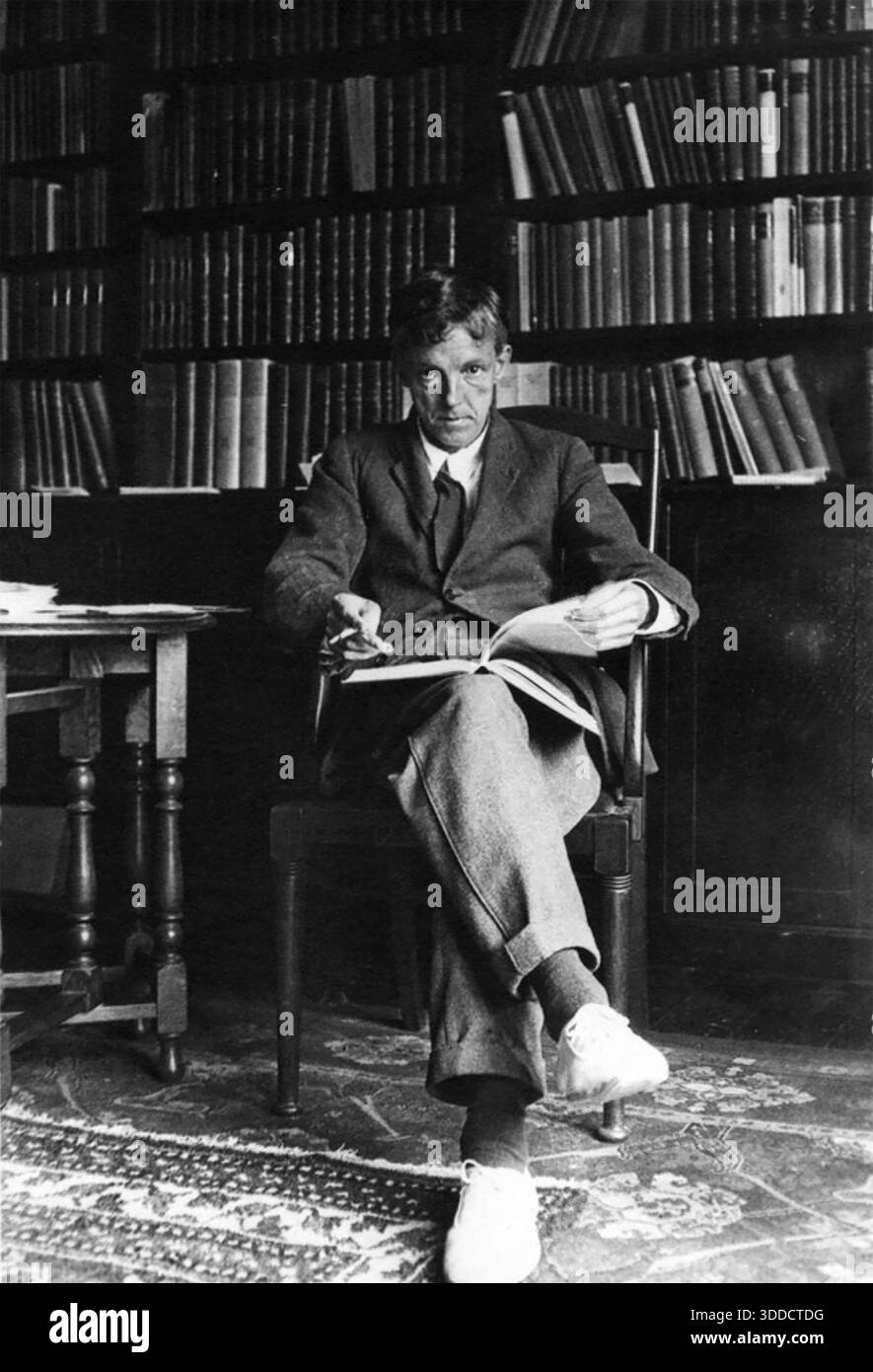 Godfrey Hardy, English Mathematician Stock Photo - Alamy
