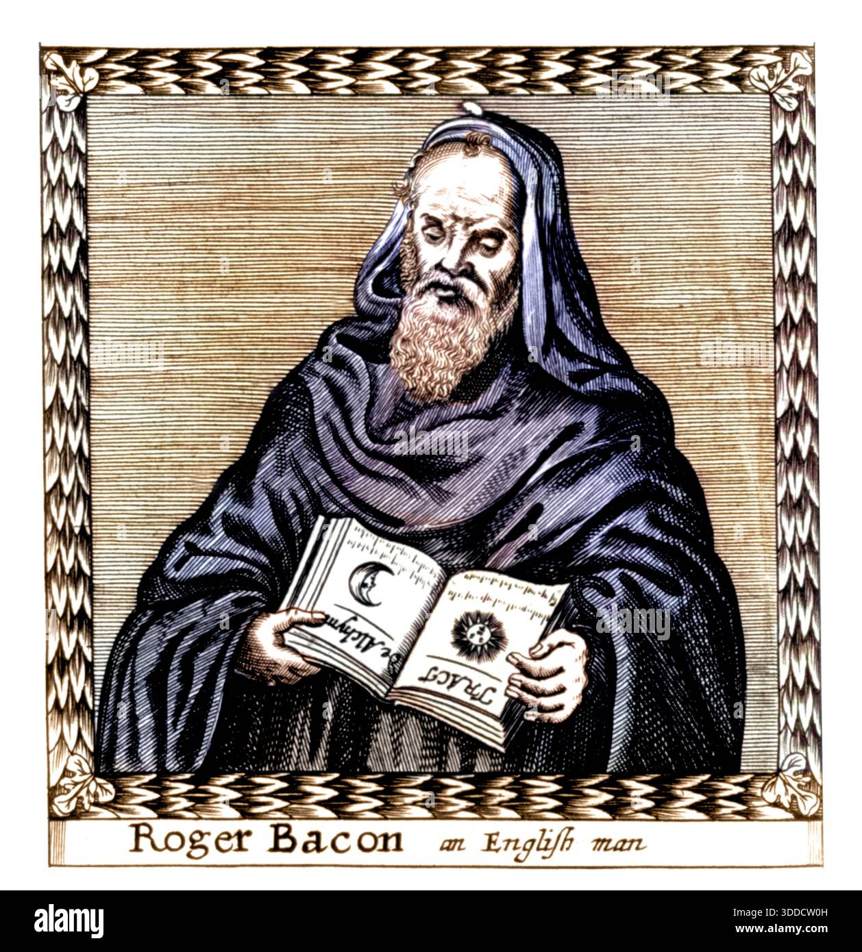 Roger Bacon, English Philosopher Stock Photo - Alamy