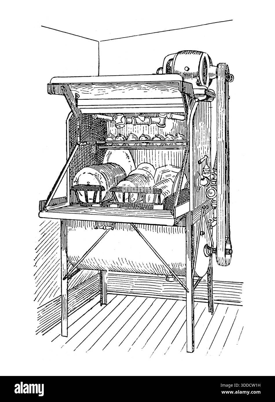 Dishwashing machine machines Cut Out Stock Images & Pictures - Alamy