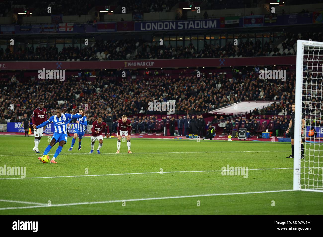 LONDON, UK - 30th Dec 2025: Danny Welbeck of Brighton & Hove Albion ...