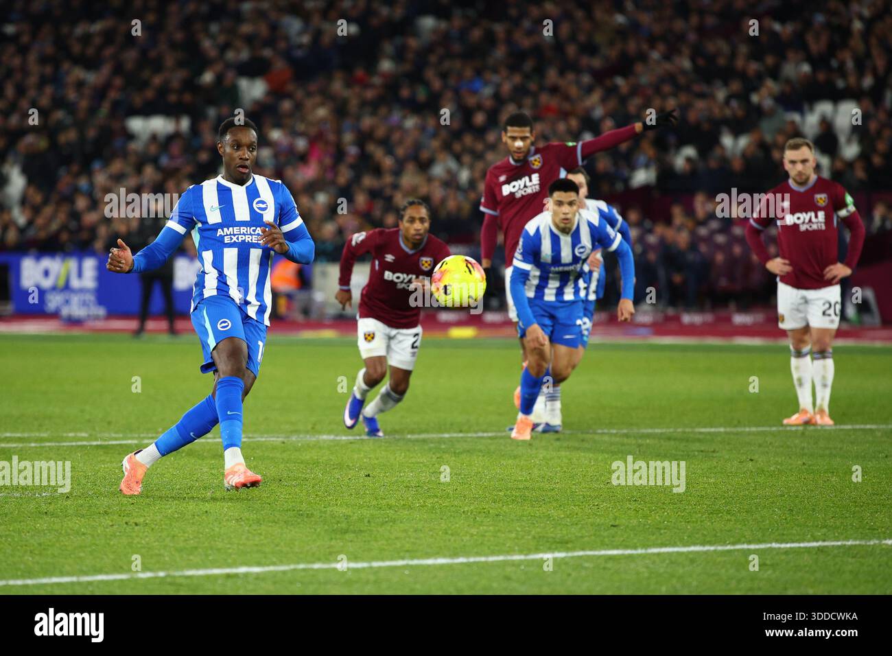 LONDON, UK - 30th Dec 2025: Danny Welbeck of Brighton & Hove Albion ...