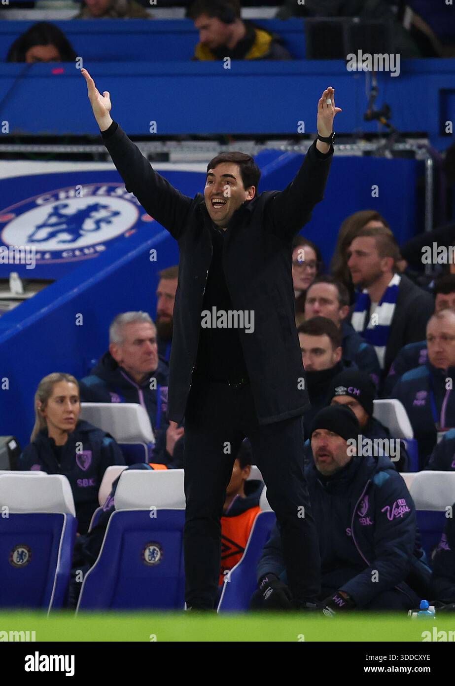 London, England, 30th December 2025. Andoni Iraola, manager of ...