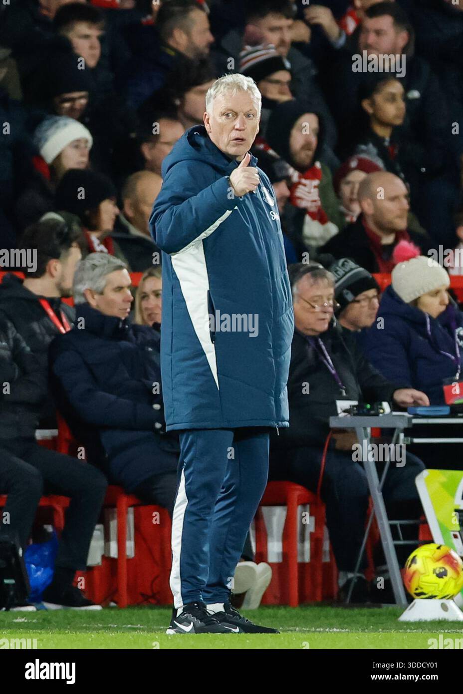 Nottingham, England, 30th December 2025. David Moyes manager of Everton ...