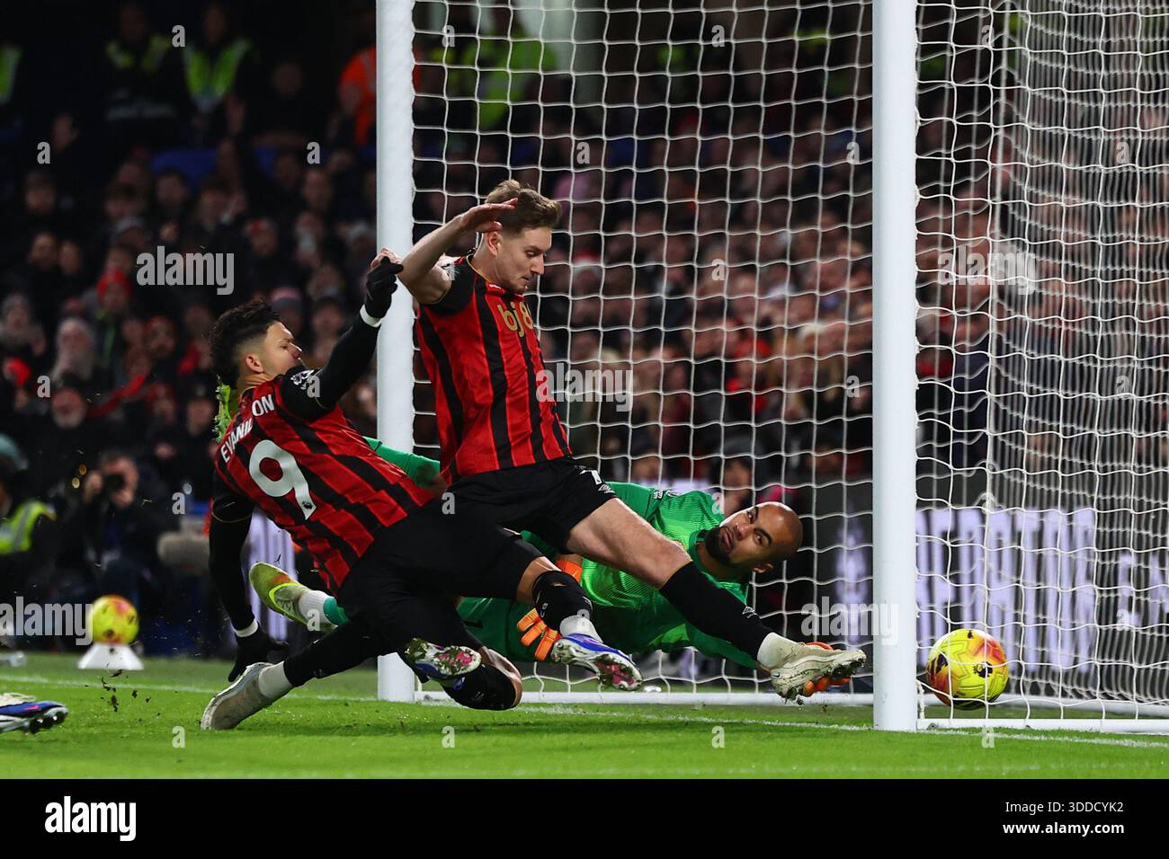 London, England, 30th December 2025. David Brooks of Bournemouth scores ...
