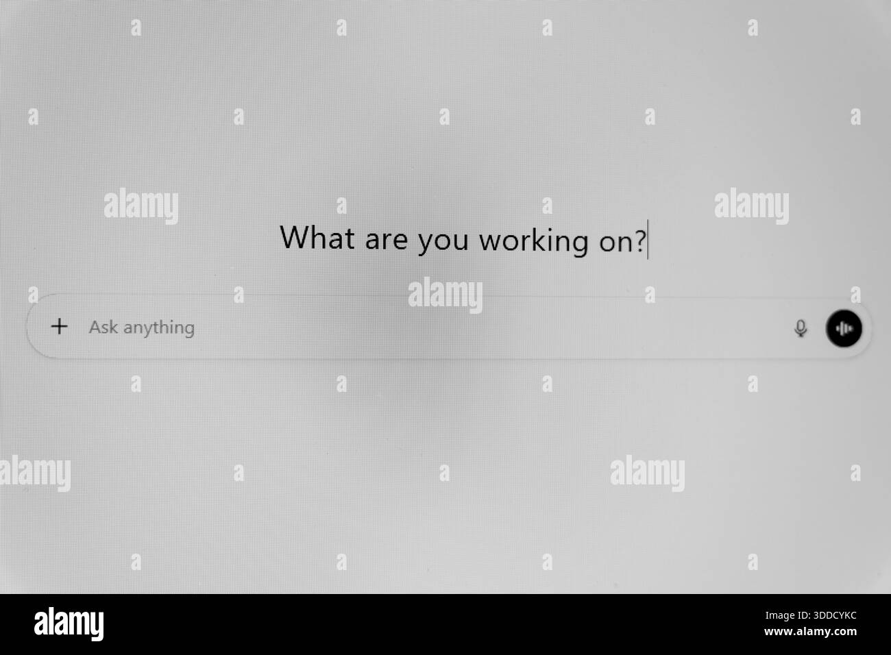 Ai help computer Black and White Stock Photos & Images - Alamy