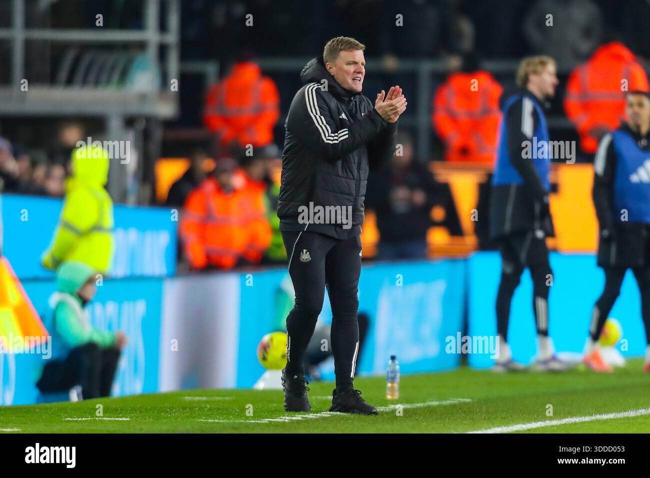 Newcastle United Manager Eddie Howe during the Burnley v Newcastle ...
