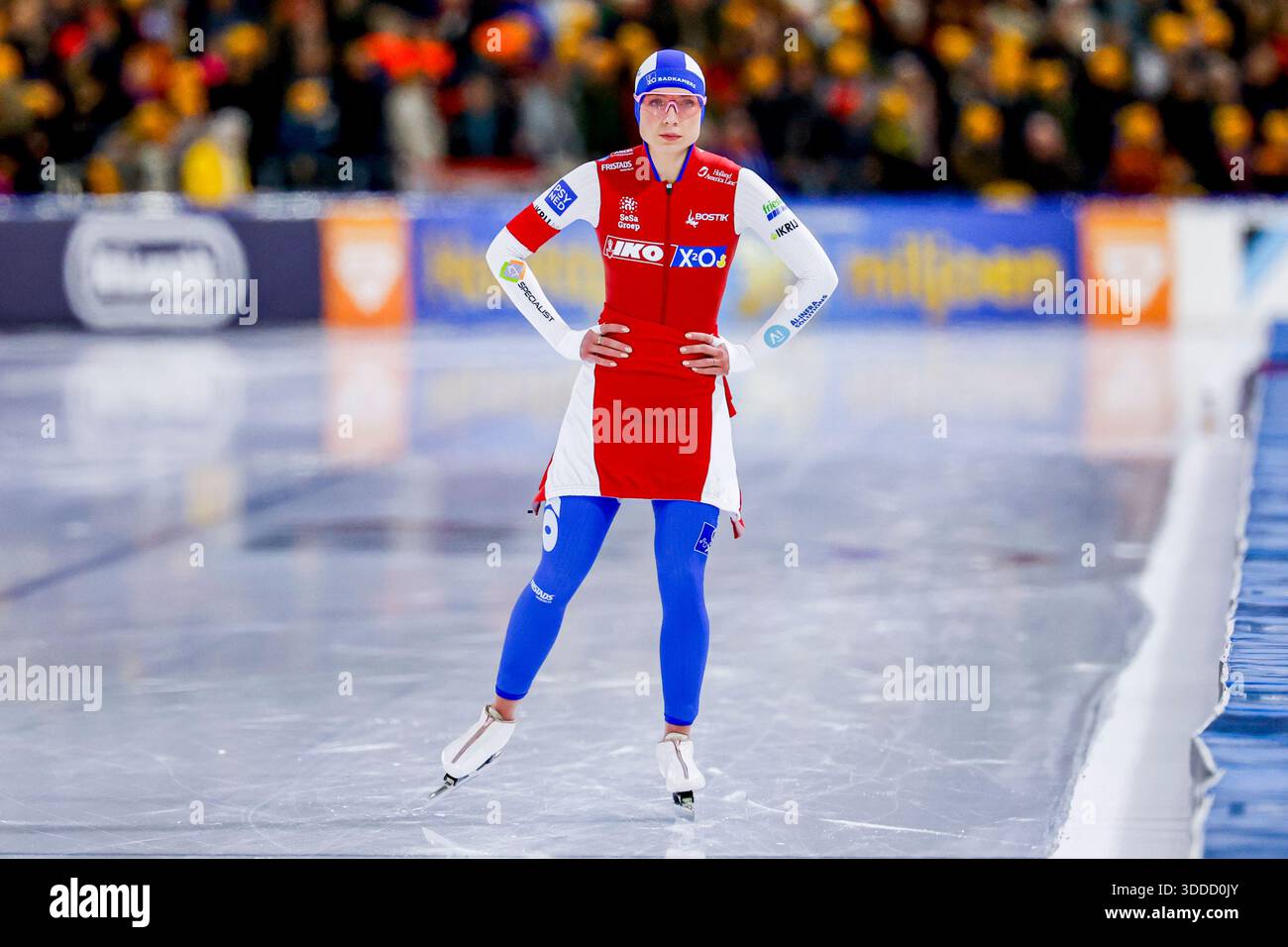 Joy Beune of Team IKO X2O looks on before competing on the Women's ...