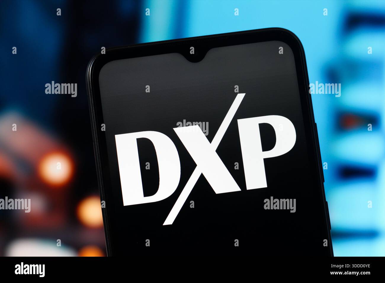 December 30, 2025, Canada: In this photo illustration, the DXP ...