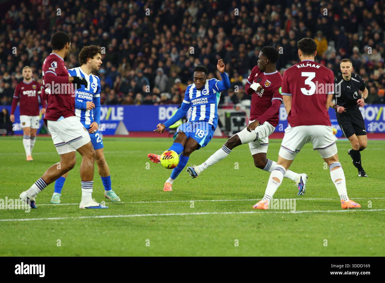 LONDON, UK - 30th Dec 2025: Danny Welbeck of Brighton & Hove Albion ...