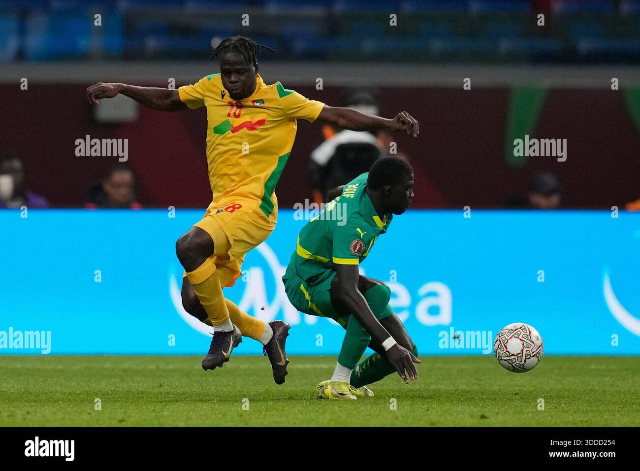 Benin's Junior Olaitan, left, and Senegal's El Hadji Malick Diouf ...