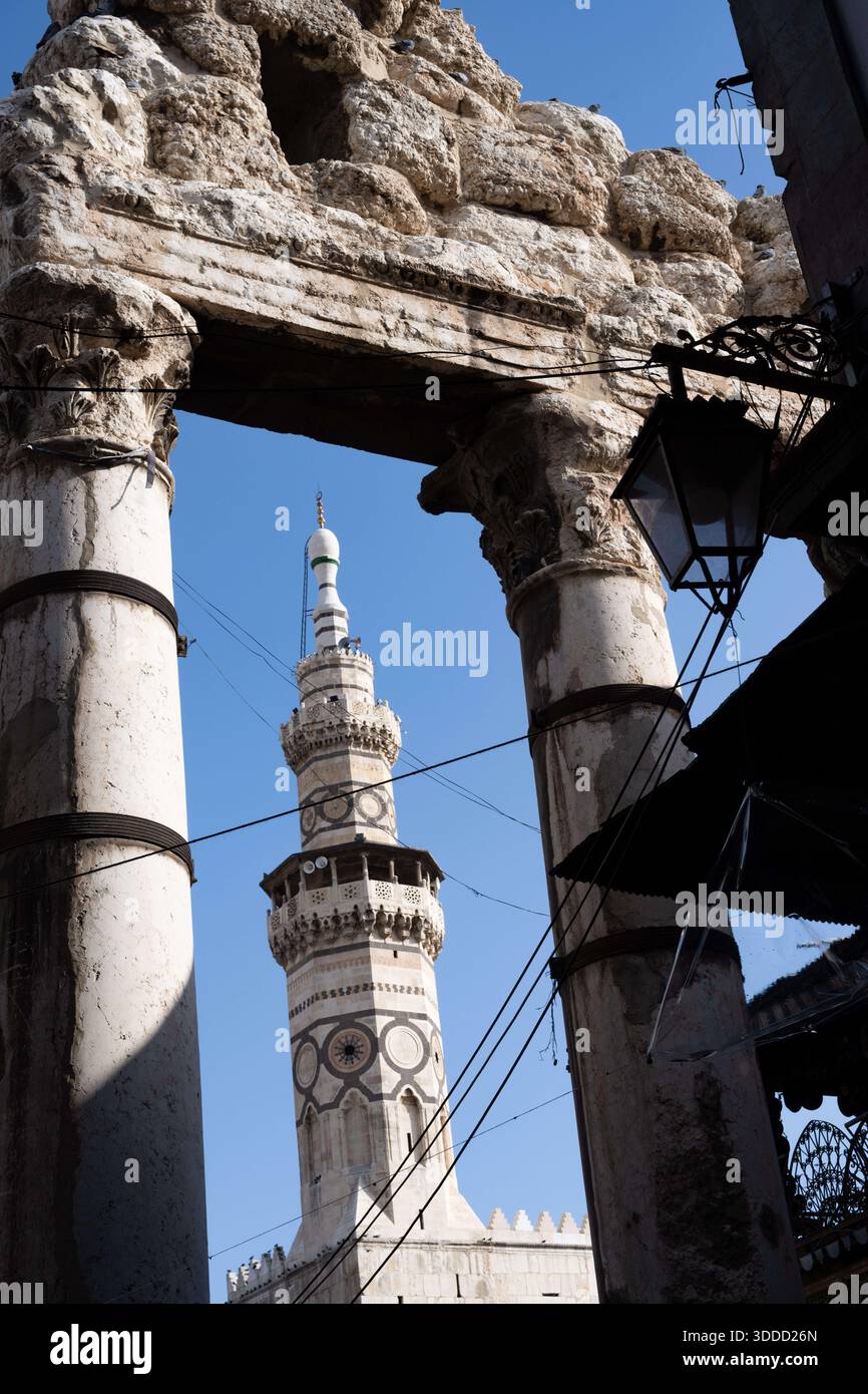 December 7, 2025, Damascus, Syria: Souk al Hamidiyeh busy with crowds ...