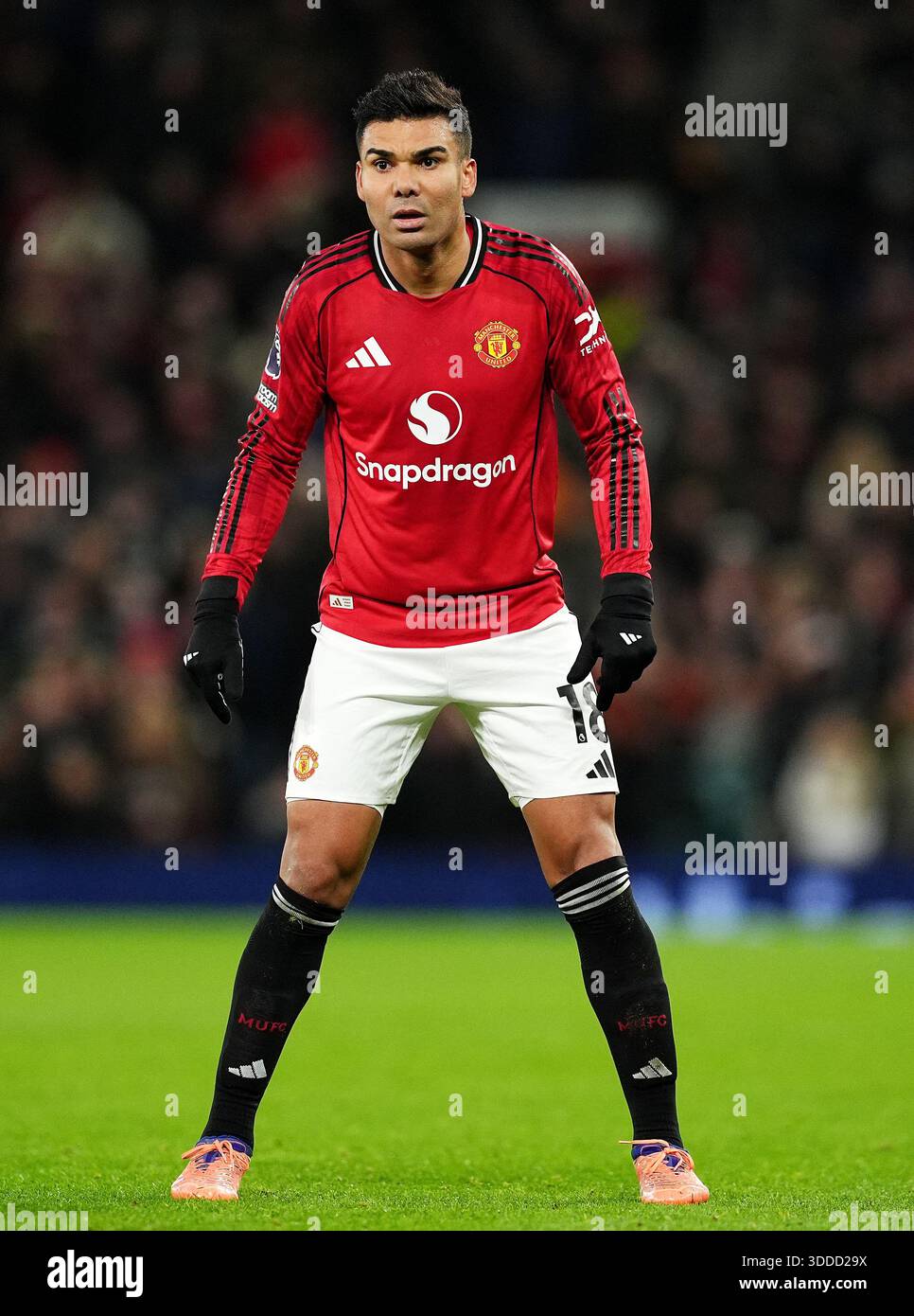 Manchester United's Casemiro during the Premier League match at Old ...