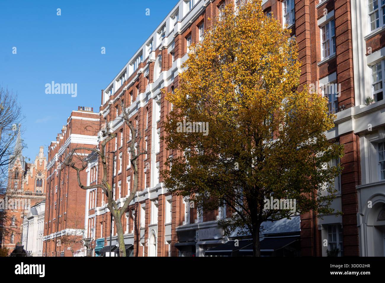 St Pancras railway station is old Victorian landmark in central London ...
