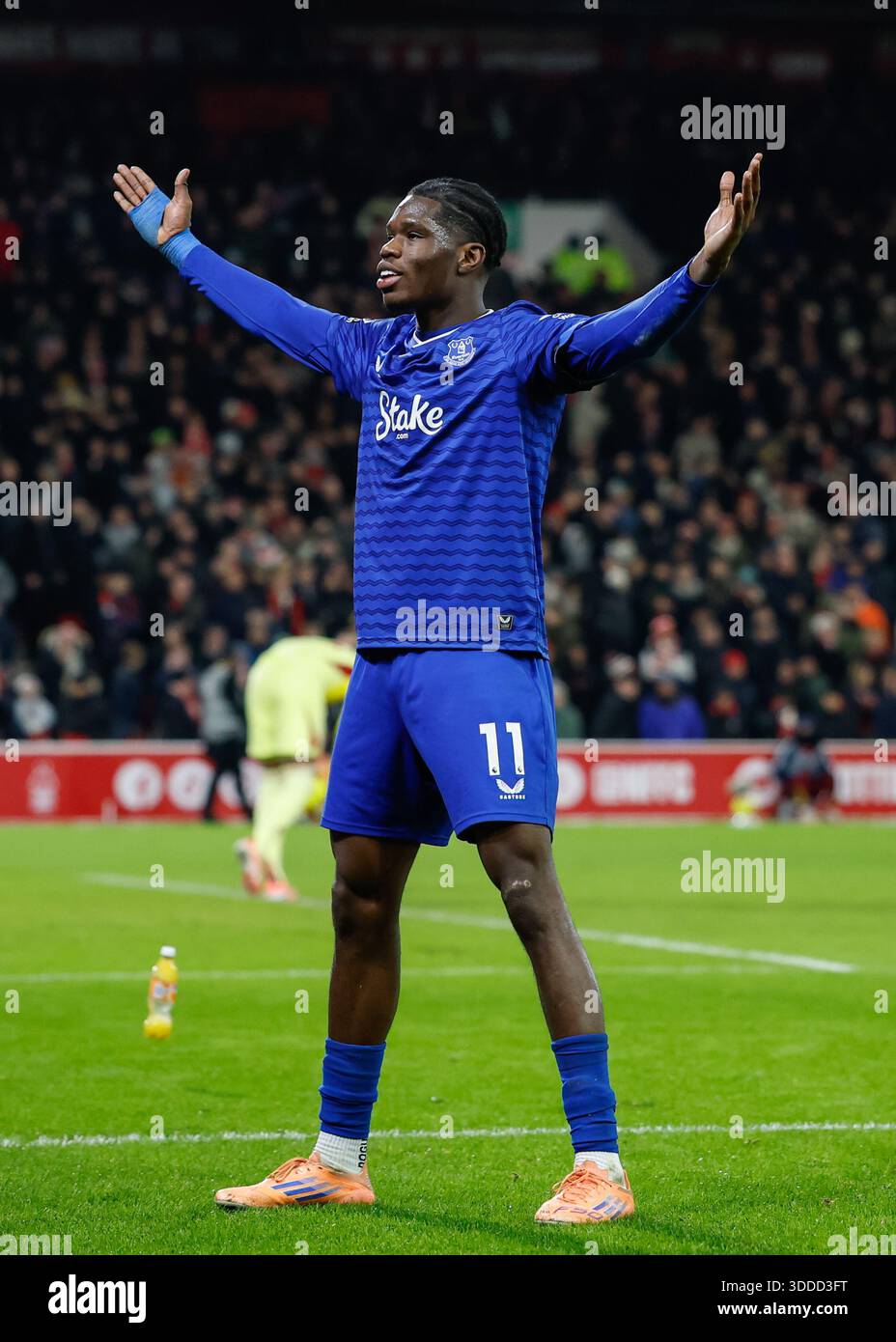 Nottingham, England, 30th December 2025. Thierno Barry of Everton ...