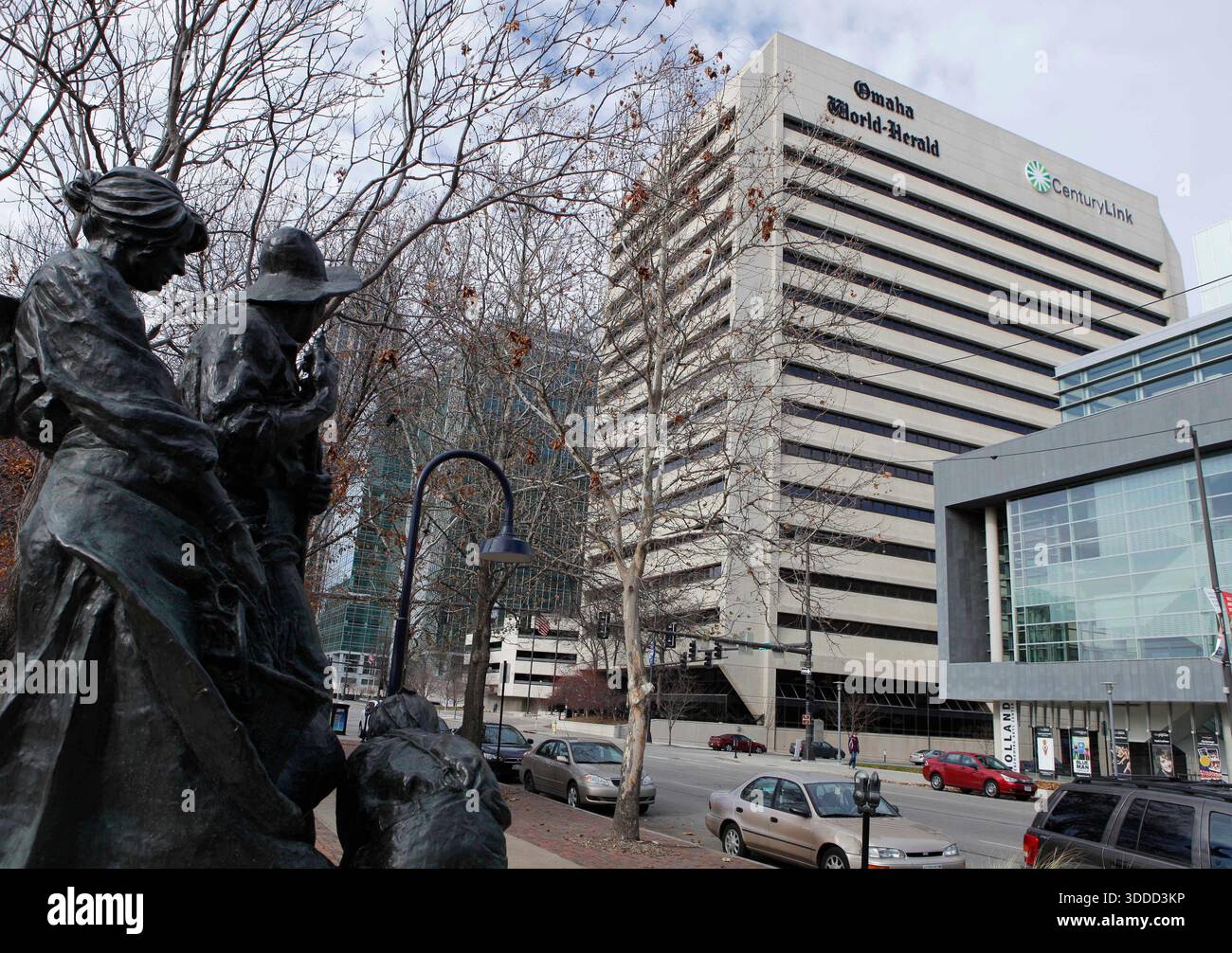 FILE - The Omaha World Herald building is seen in downtown Omaha, Neb ...