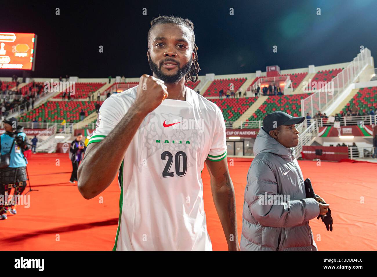 Chidozie Awaziem of Nigeria celebrates after the Africa Cup of Nations ...