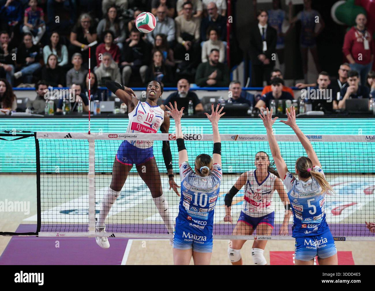 Paola Egonu (Numia Vero Volley Milano) during Igor Gorgonzola Novara vs ...
