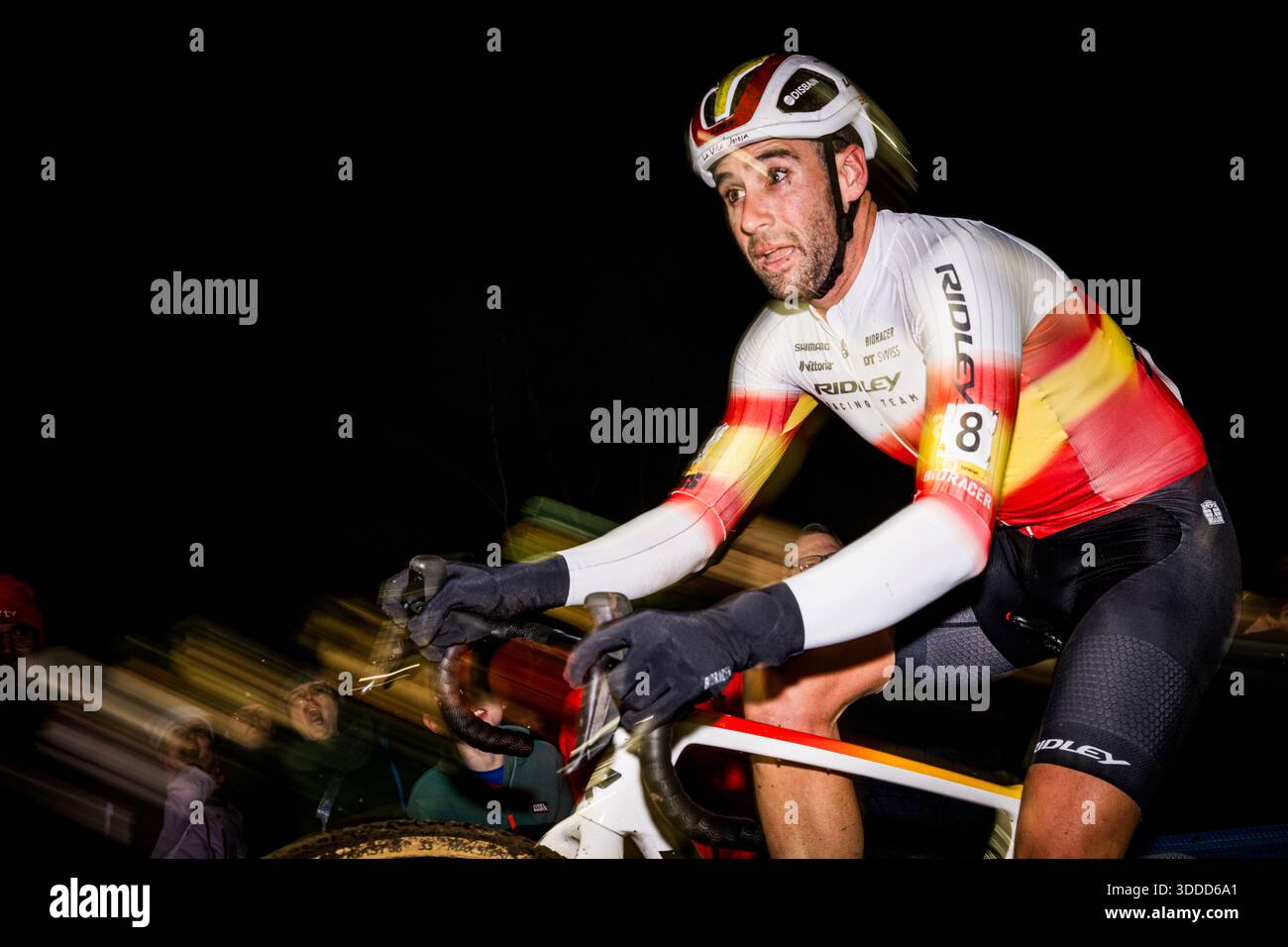 Spanish Felipe Orts Lloret pictured in action during the men elite race ...