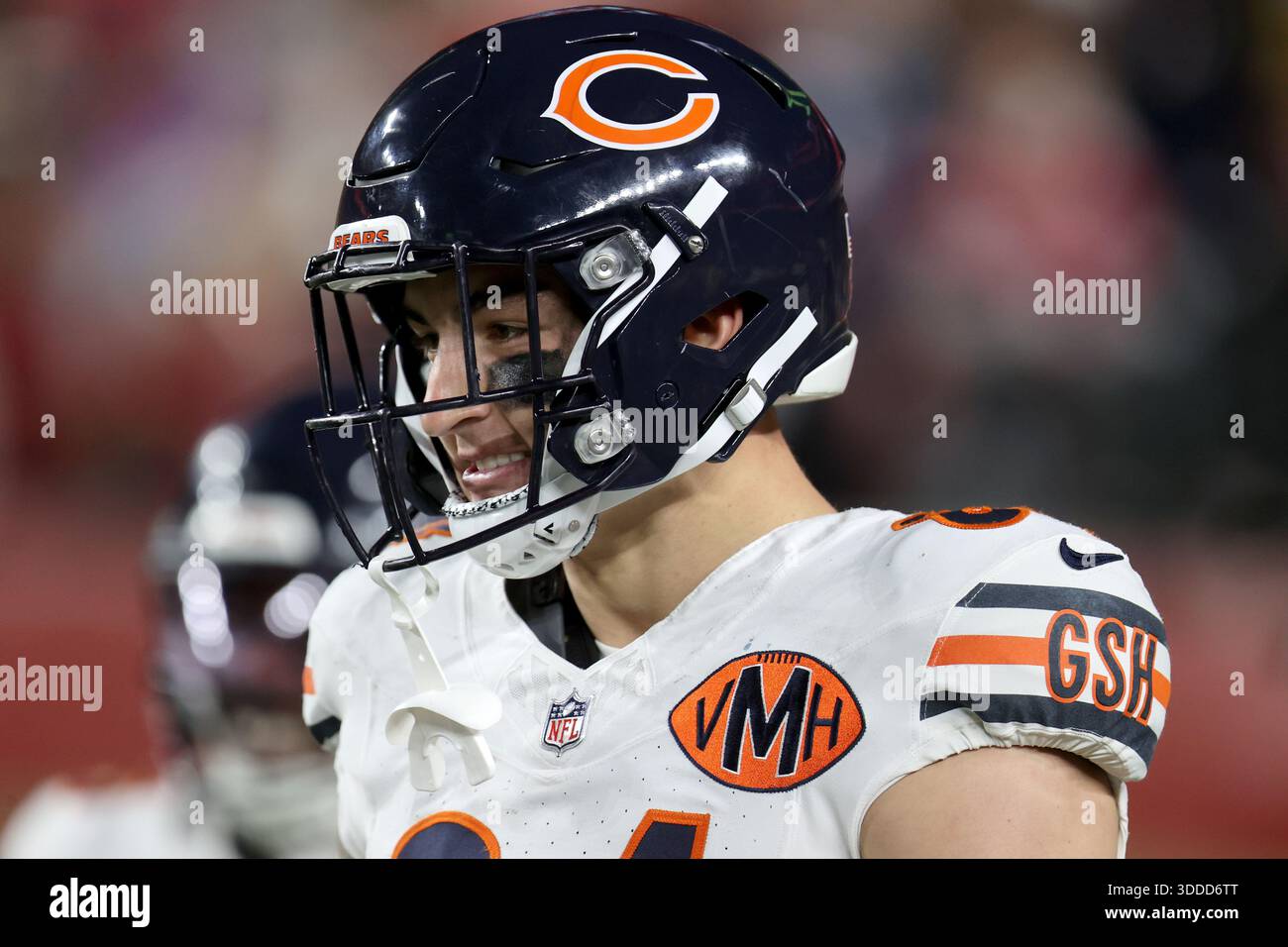 Chicago Bears tight end Colston Loveland (84) runs during an NFL ...