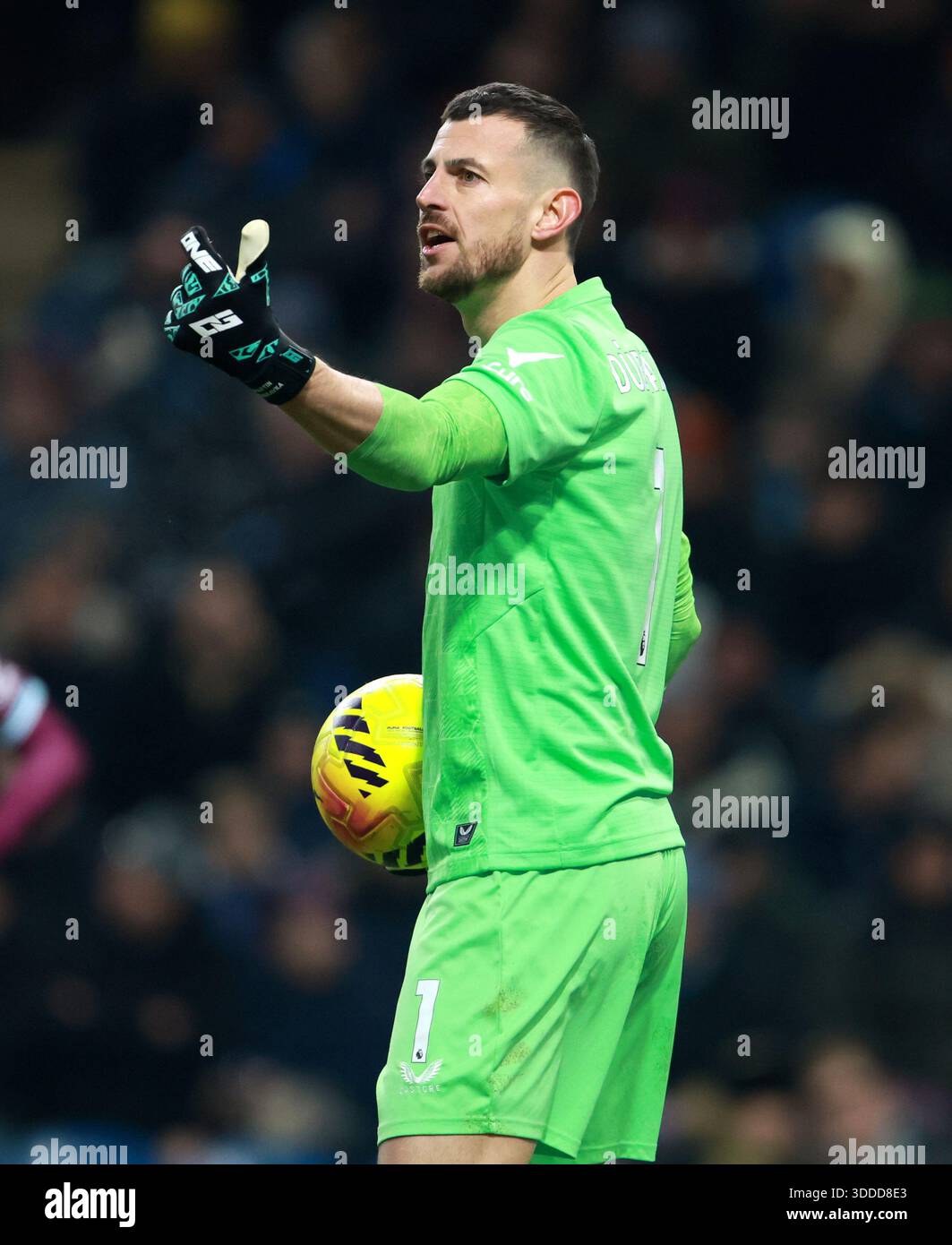 Newcastle United goalkeeper Nick Pope during the Premier League match ...