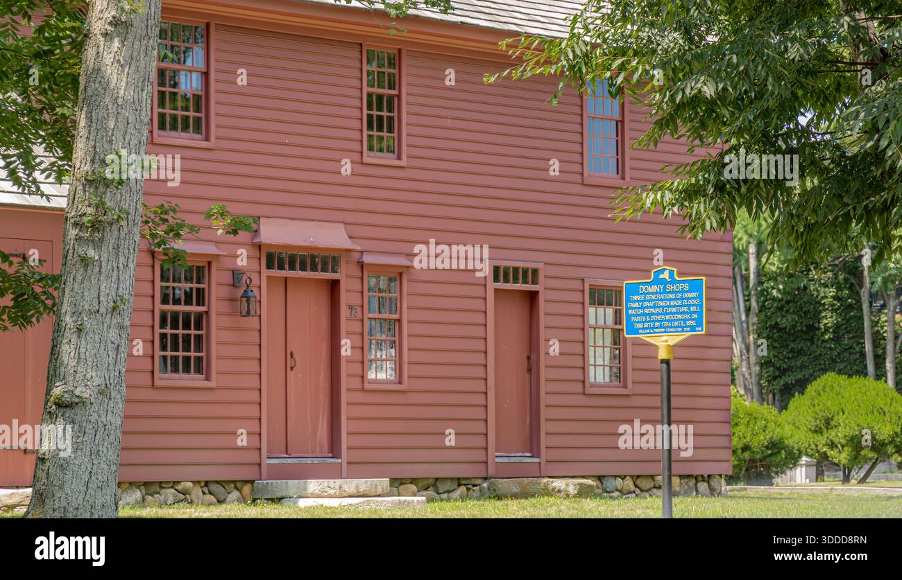 detail of the historic dominy shop museum Stock Photo - Alamy