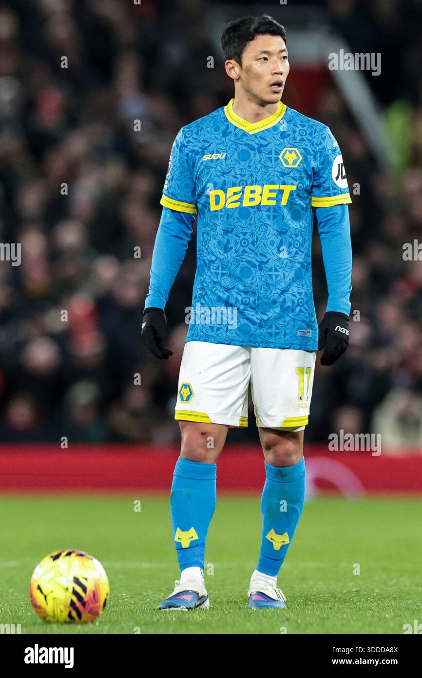 Hwang Hee-Chan of Wolverhampton Wanderers during the Premier League ...
