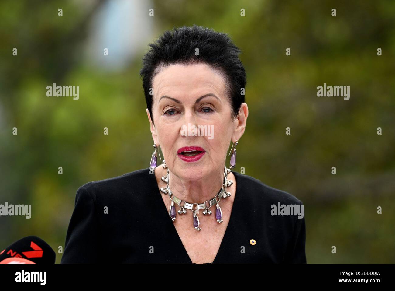 Sydney Lord Mayor Clover Moore addresses media during the City of ...