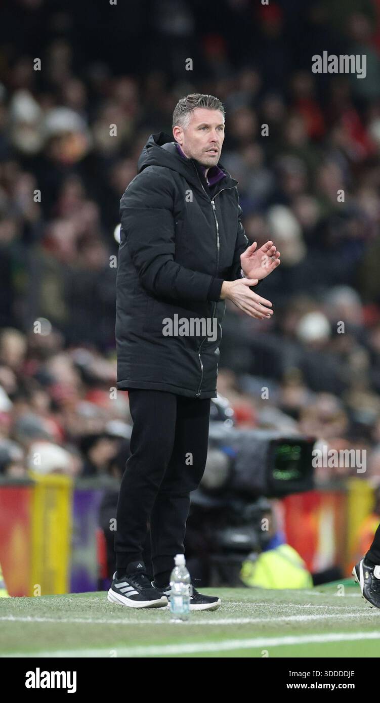 30th December 2025; Old Trafford, Manchester, England; Premier League ...