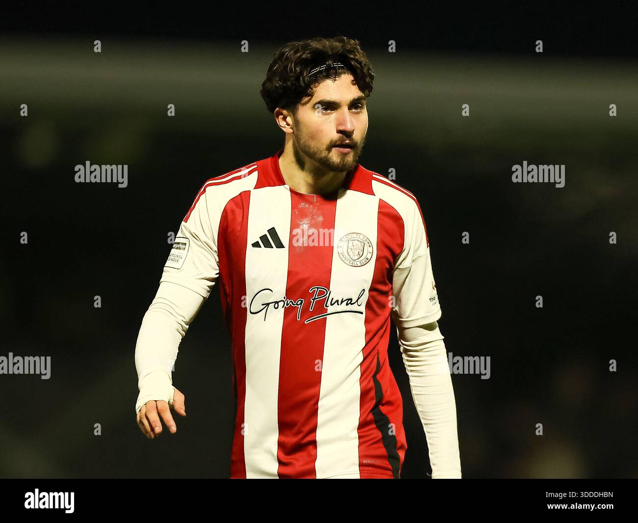 BOSTON, ENGLAND - DECEMBER 30: Scott Pollock of Brackley Town during ...