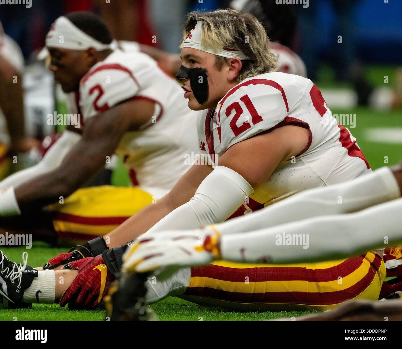 Dec 30, 2025. Bryan Jackson (21) of the USC Trojans in action vs the ...