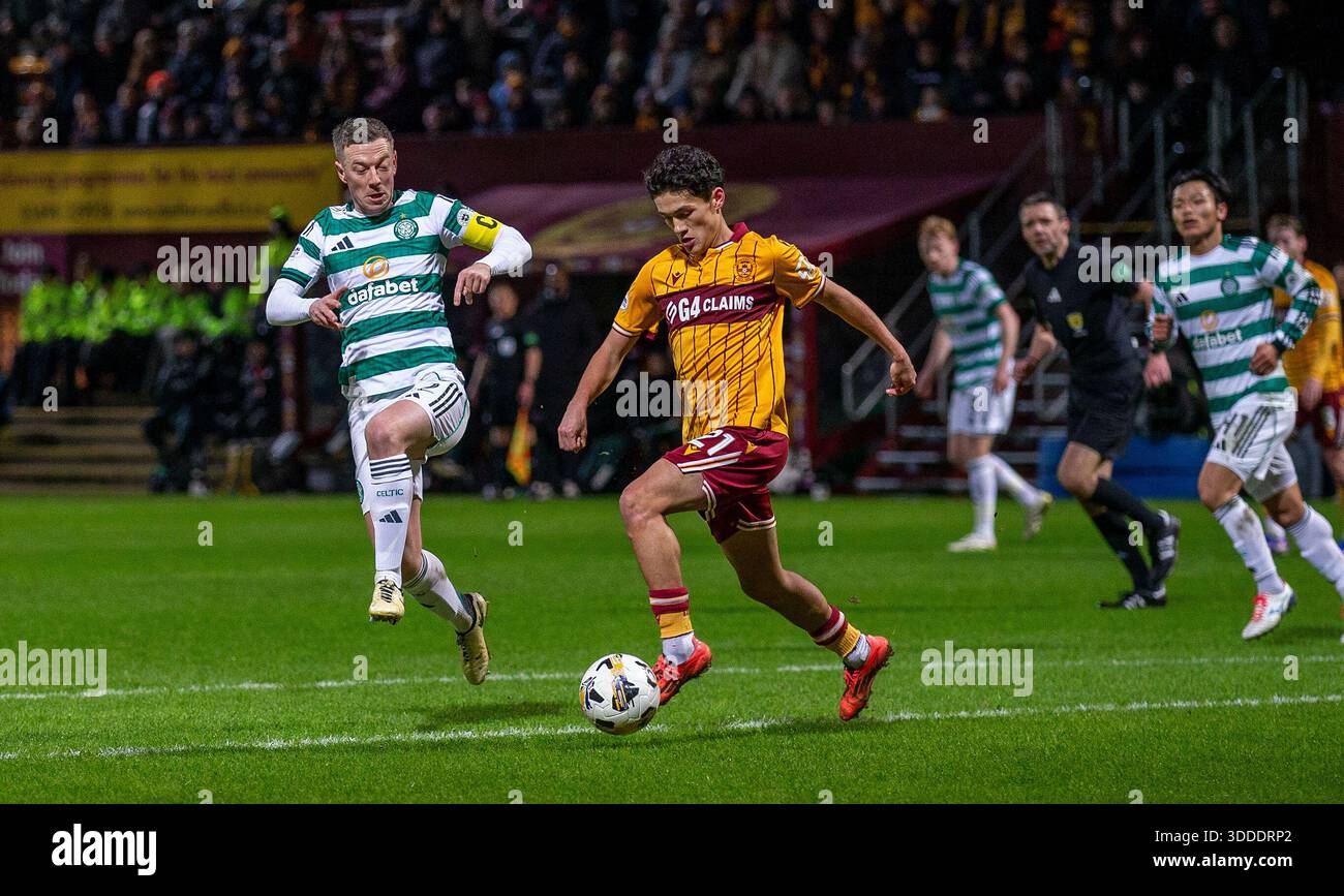 30th December 2025; Fir Park, Motherwell, Scotland; Scottish ...