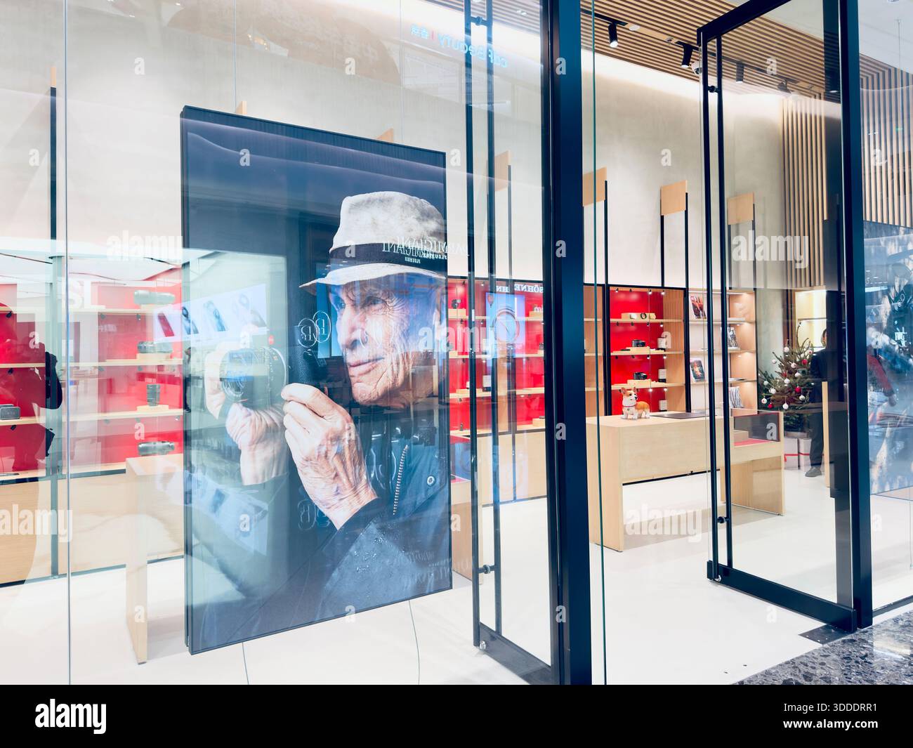 HAIKOU, CHINA - DECEMBER 23, 2025 - A Leica store in cdf Haikou ...