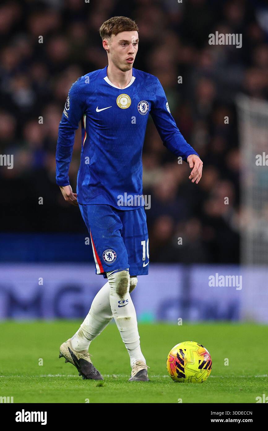 London, England, 30th December 2025. Cole Palmer of Chelsea during the ...