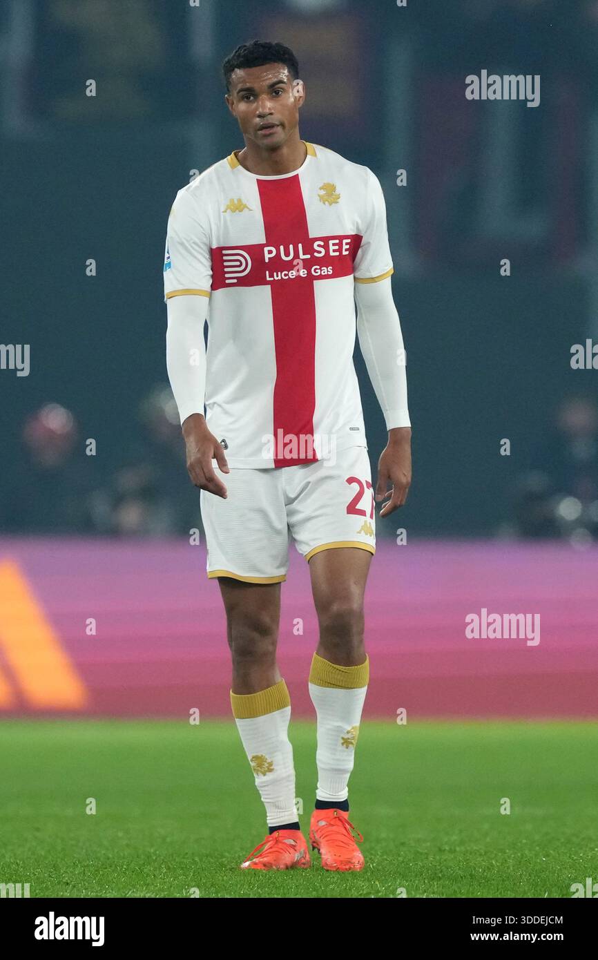 Alessandro marcandalli of genoa cfc hi-res stock photography and images ...
