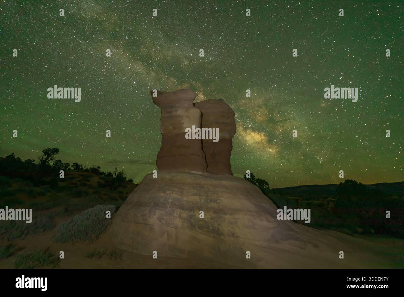 The wild rock formations of Grand Staircase Escalante, Utah Stock Photo ...