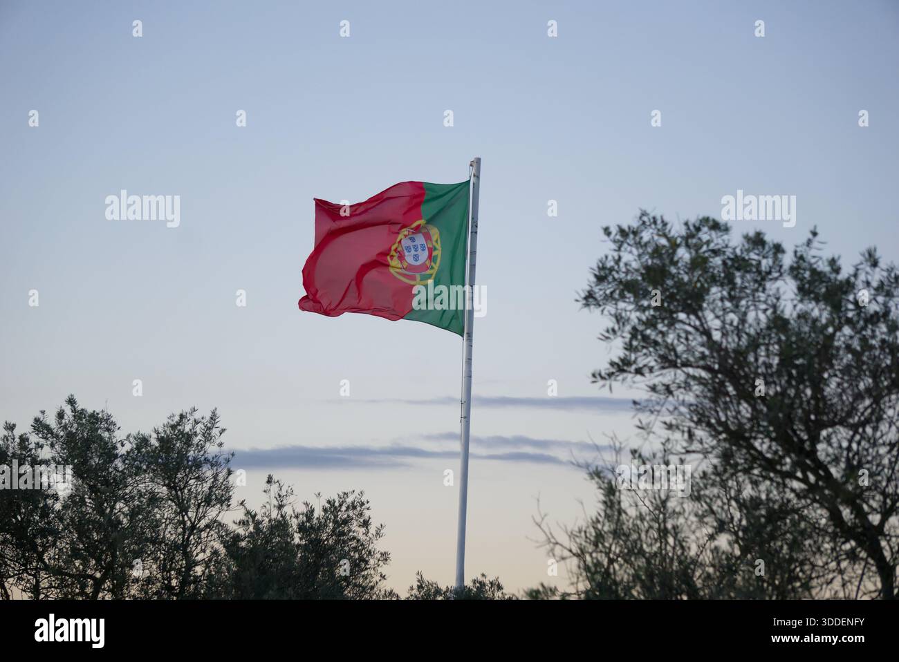 Flag of portugal wave hi-res stock photography and images - Alamy