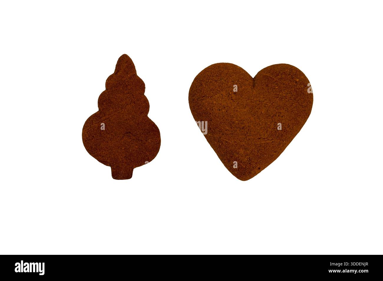 Gingerbread cookies in festive Cut Out Stock Images & Pictures - Alamy