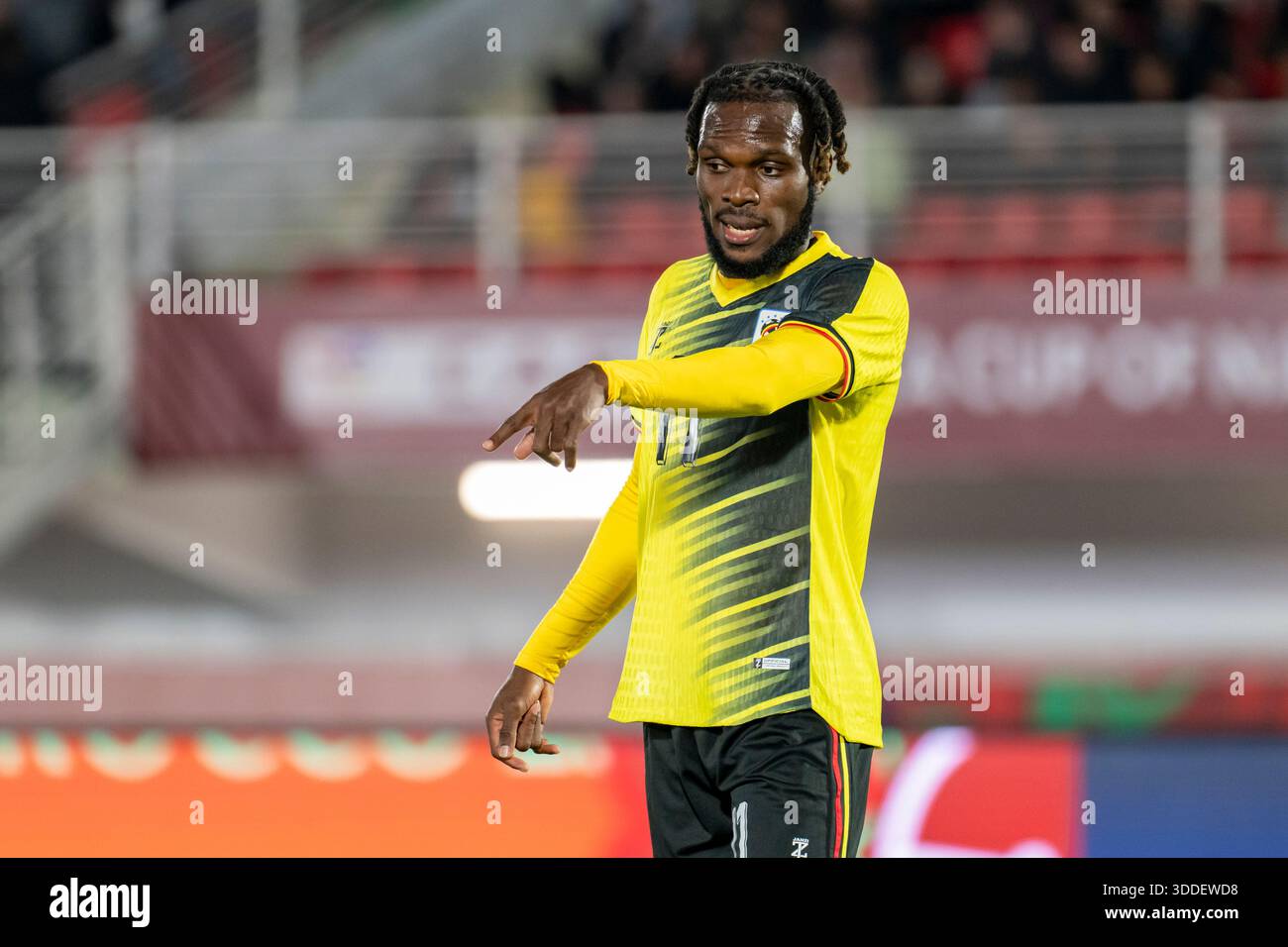 Steven Mukwala of Uganda during the Africa Cup of Nations (CAN) 2025 ...