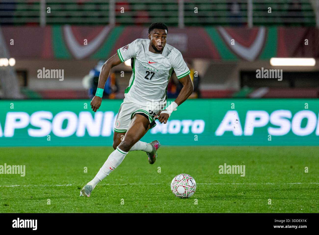 Ryan Alebiosu of Nigeria in action during the Africa Cup of Nations ...