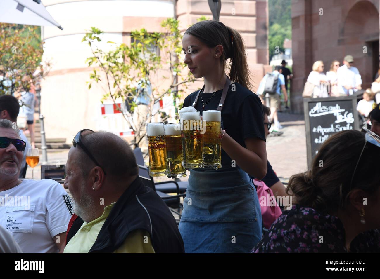 17 June 2023/Traveller life in most isited German town heidelberg ...