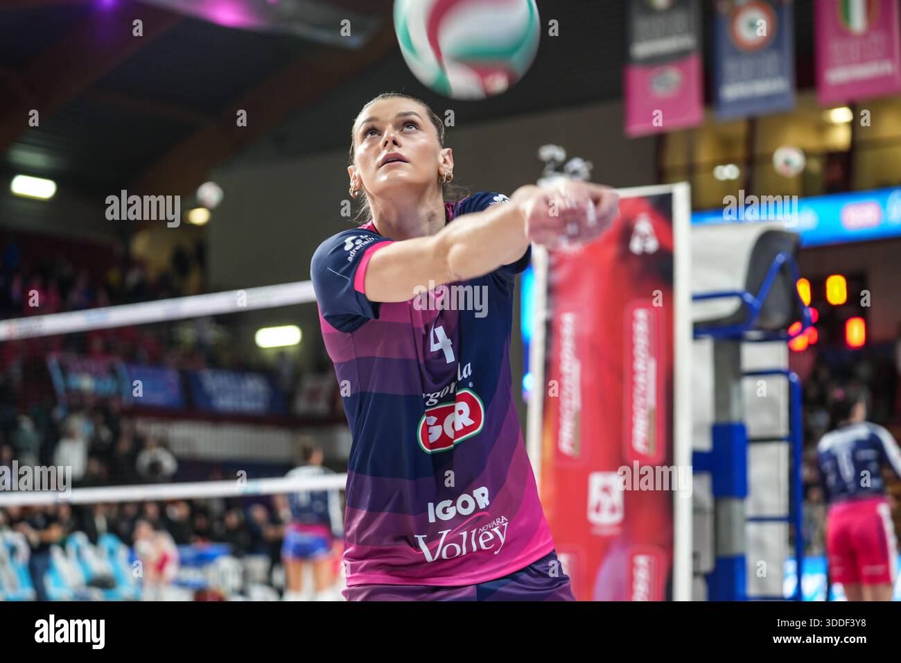 Britt Herbots (Igor Gorgonzola Novara) during Igor Gorgonzola Novara vs ...