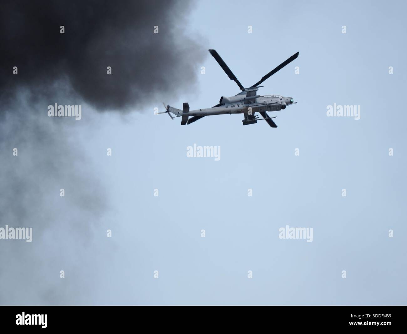 San Diego, California, USA - September 28, 2025: A Bell AH-1Z Viper ...