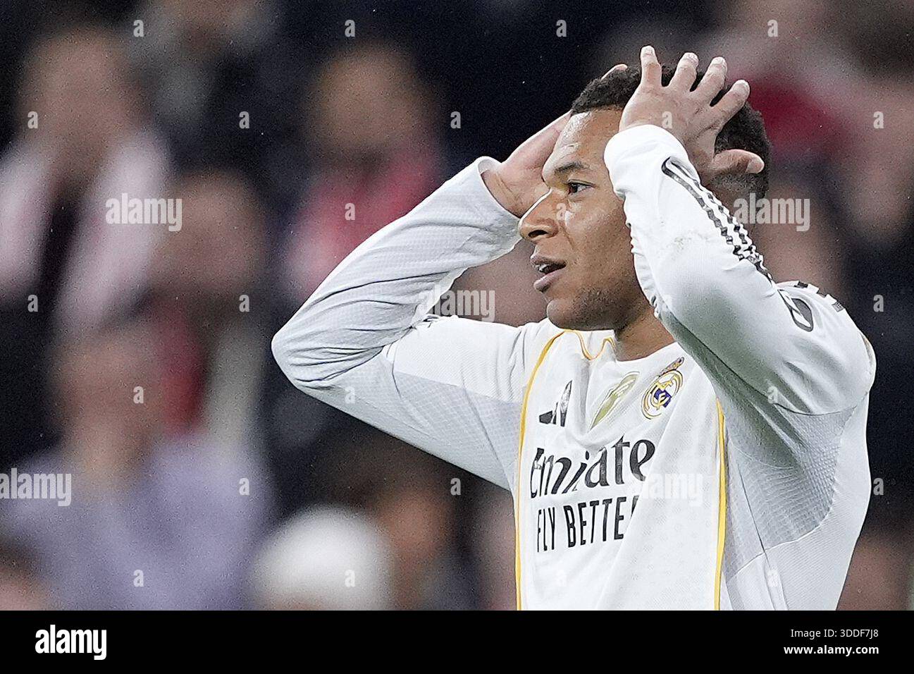 File photo dated 04/11/2025 of Real Madrid forward Kylian Mbappe, who ...
