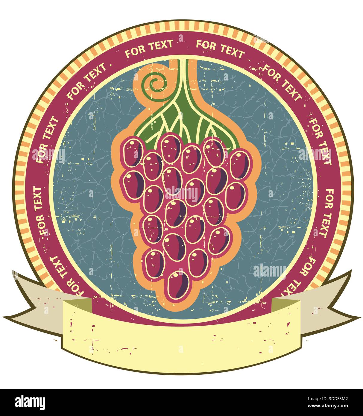 Old vine red Stock Vector Images - Alamy