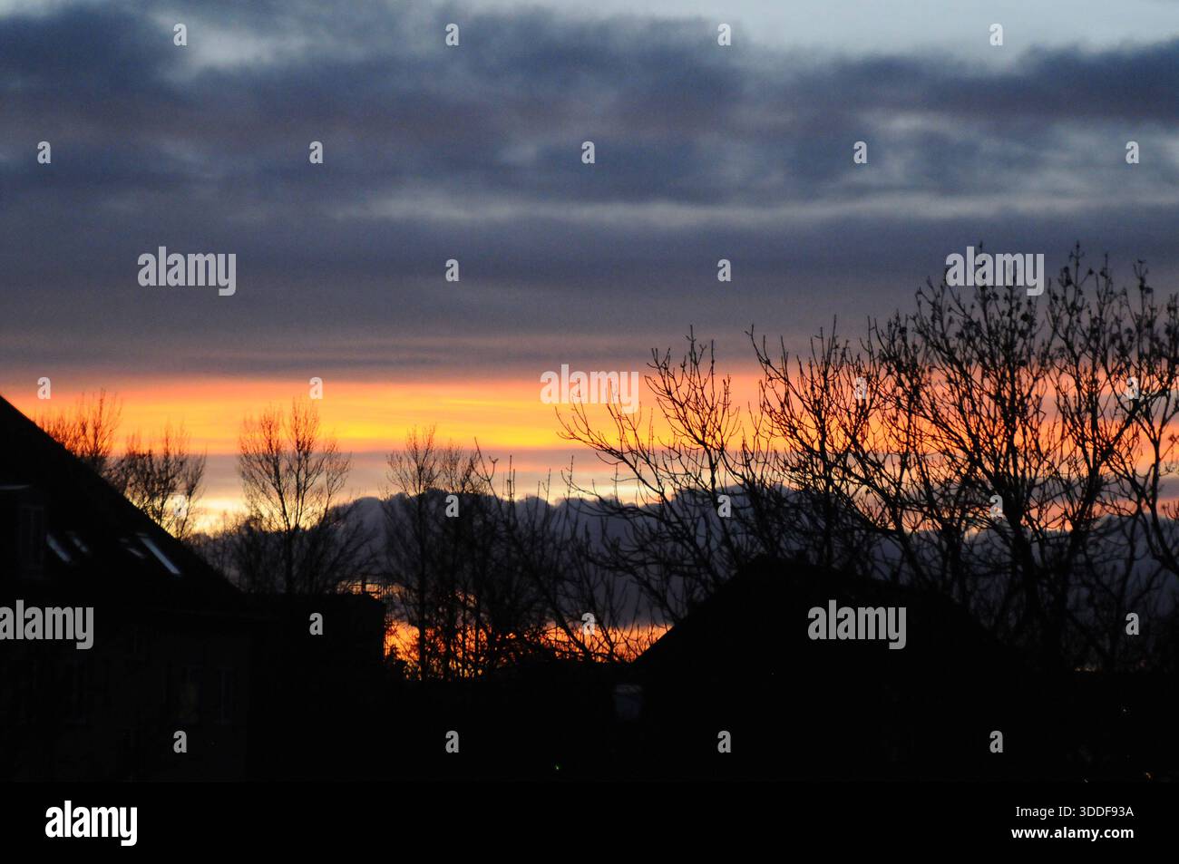 Kastrup/Copenhagen/ Denmark/31 DECEMBER 2025/sunsets over Kastrup ...